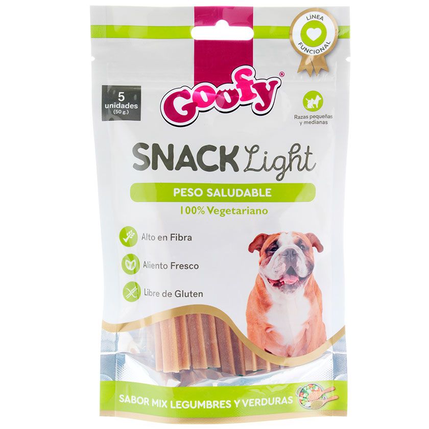 Snack light 5 uni 50gr goofy - Matilda PetShop
